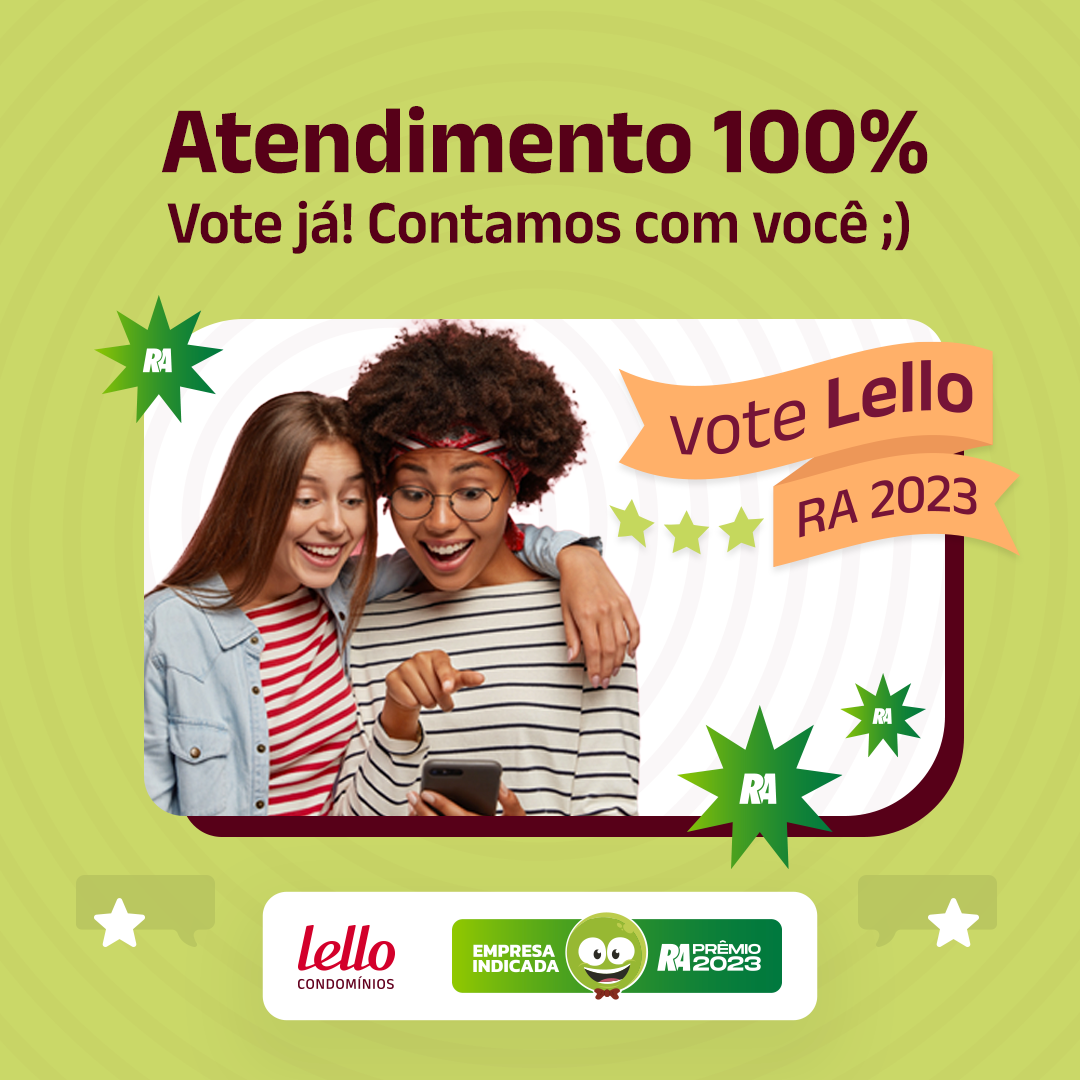 Finalistas do Prêmio Reclame Aqui! - Lello